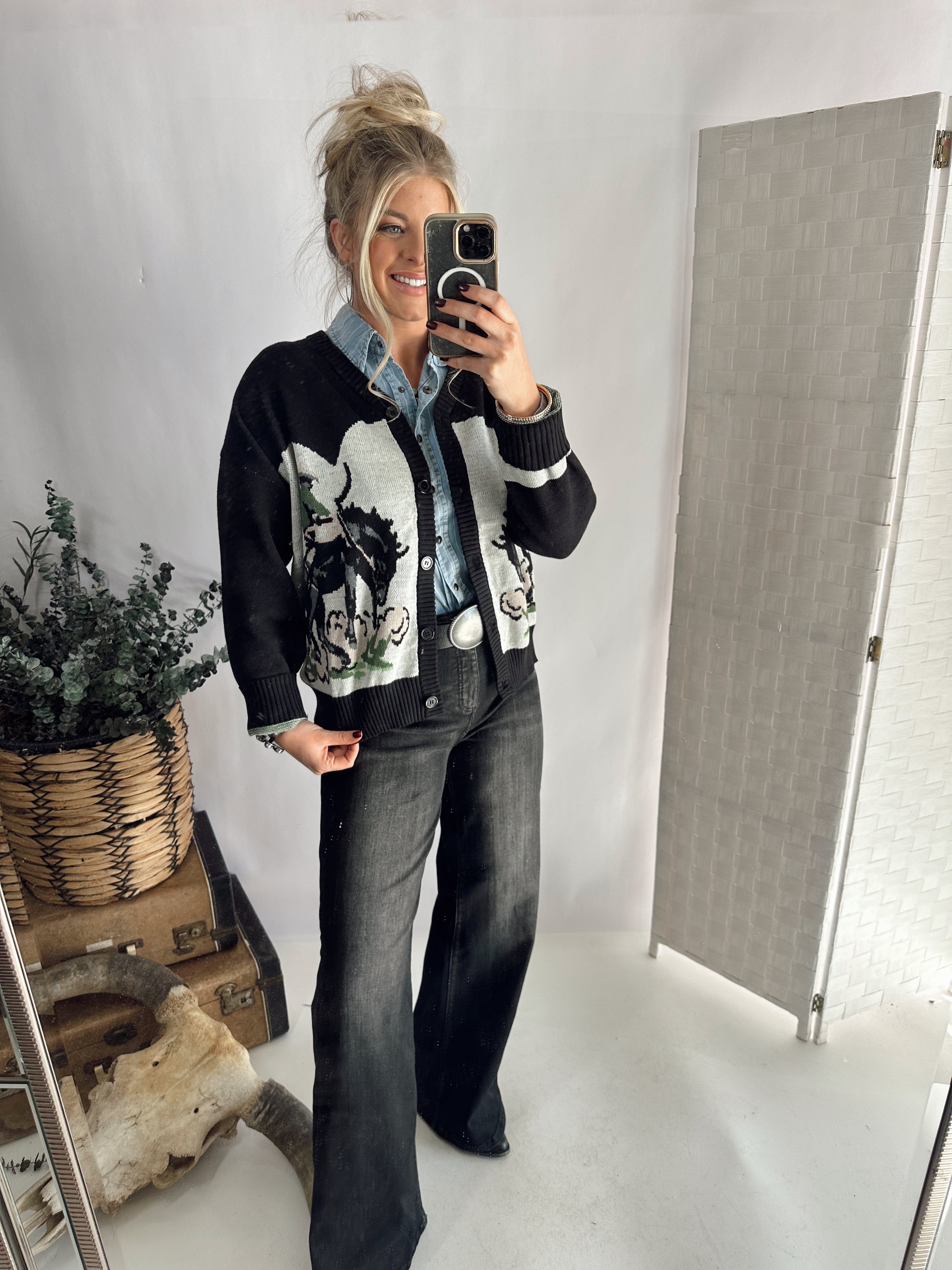 MANE CHARACTER CARDIGAN – Grit & Grace Boutique, LLC
